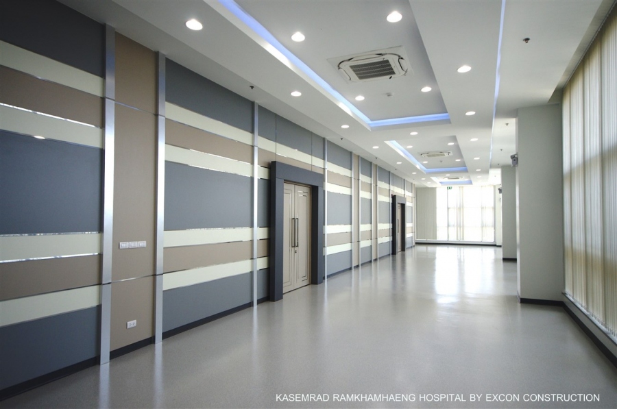 งานก่อสร้างอาคาร โรงพยาบาลเกษมราษฎร์ รามคำแหง | EXCON Construction